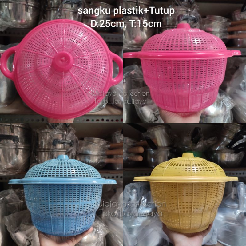 Jual Sangku plastik 25cm/Wakul nasi/Bakul Nasi | Shopee Indonesia
