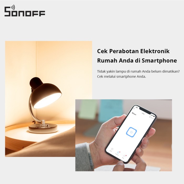 Jual Sonoff Smart Switch Basic R2 Smart Breaker Pintar Wireless 10A ...