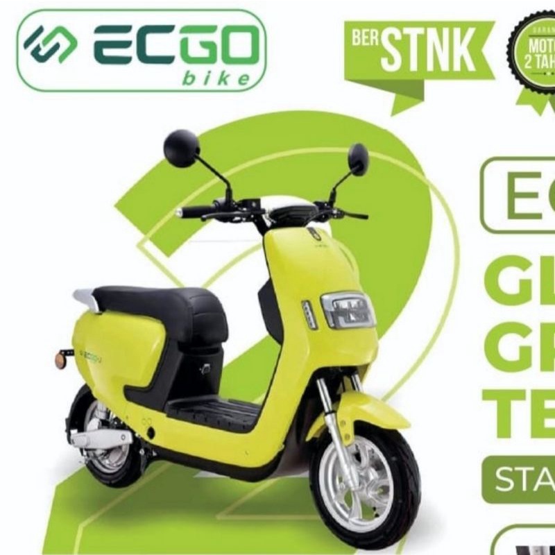 Jual ECGO Bike 2 Motor Listrik Elegan Minimalis Slim-Fit Futuristik ...