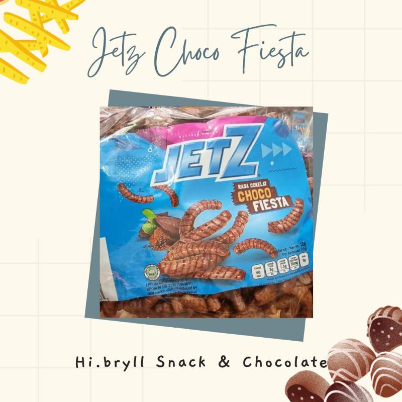 Jual Aneka Snack Kiloan Original JETZ CHOCO FIESTA Makanan Ringan ...