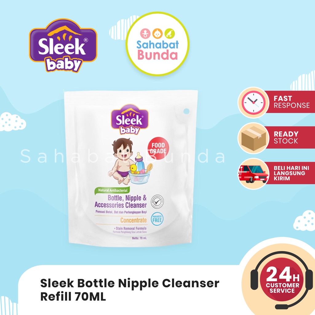 Jual SLEEK - Sabun Cuci Botol Bayi Baby Bottle Nipple And Accessories ...