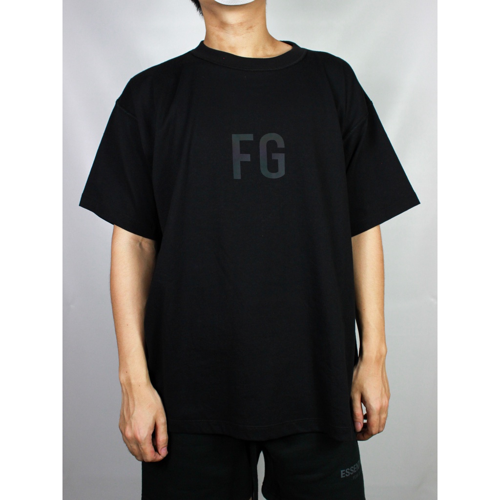 Jual Fear of God FG Tee Black 100% Original BNIP | Shopee Indonesia