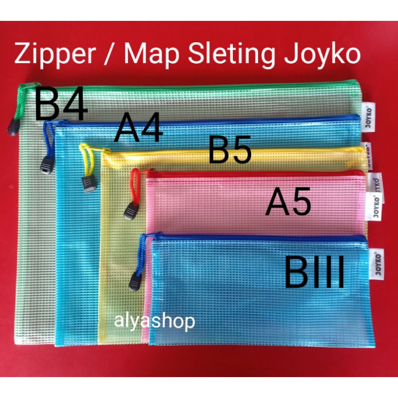Jual Map Sleting / Zipper Map JOYKO | Shopee Indonesia