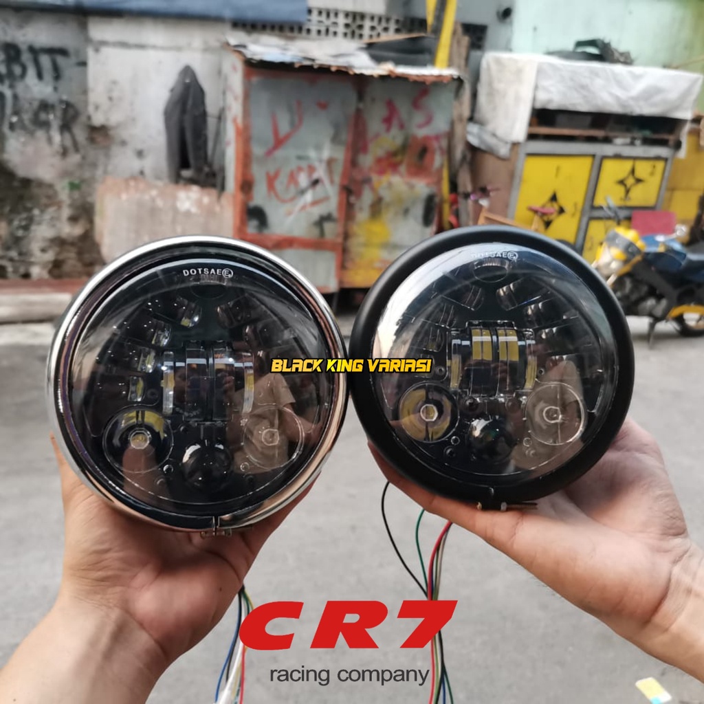 Jual Lampu Daymaker 16 led 5.75 Inci Lampu Daymaker Radiance 12V 24V ...