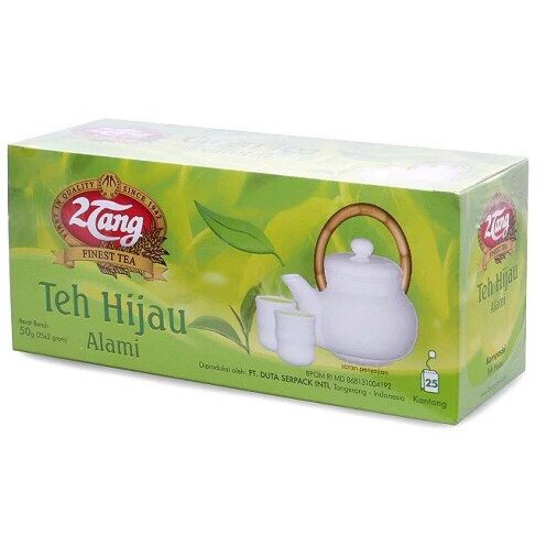 Jual Teh 2 Tang Celup Teh Premium Jasmine Vanilla Black Green Tea 50 gr ...