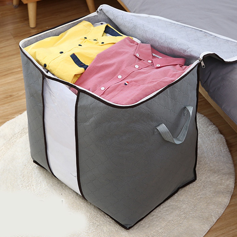 Jual Rak Kain Penyimpanan Tempat Penyimpanan Bed Cover Bamboo Storage ...