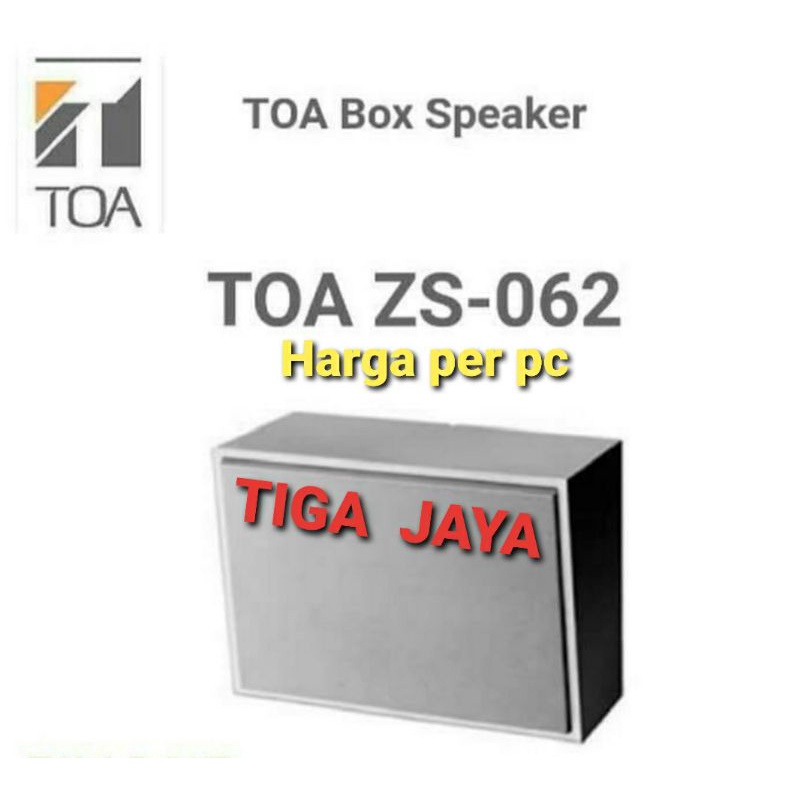 Jual Speaker Box / Kotak TOA ZS 062 Universal Speaker 6 Watt Murah | Shopee Indonesia
