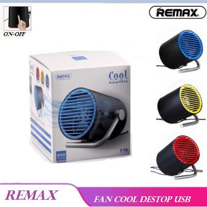 Jual Monggo] Remax F20 Fan Cool Destop Usb,Kipas Angin Mini Usb - Biru ...