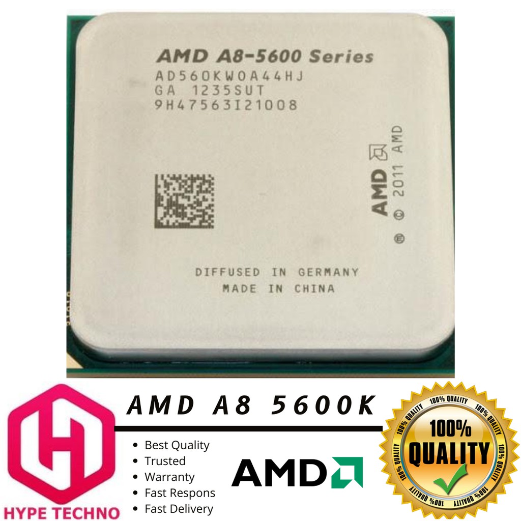 Jual AMD A8 5600K 3.6GHz up to 3.9GHz Socket FM2 GPU Radeon HD 7560D ...