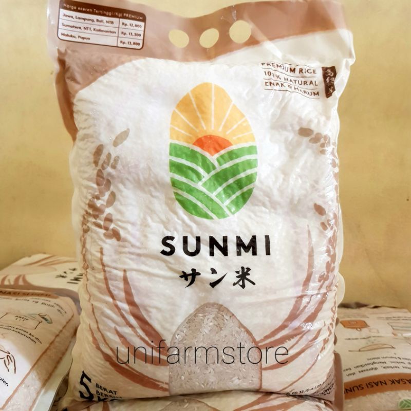 Jual Beras Premium SUNMI 5KG | Shopee Indonesia