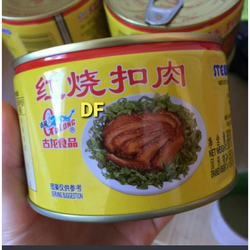Jual Gulong Stewed Pork Sliced/ Daging Samcan Babi kaleng non halal ...