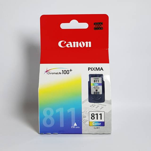 Jual Canon ink CL811 COLOR- Canon tinta CL 811 WARNA original | Shopee ...