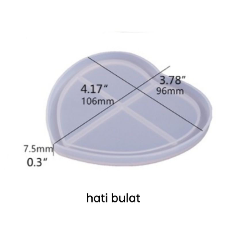 Jual Cetakan/ Mold/Mould Bulat/Kotak untuk Resin Coaster (Tatakan ...