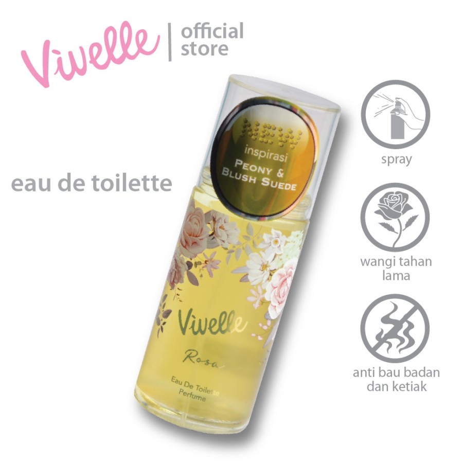 Jual PARFUME VIVELLE - Eau De Toilette Perfume Flower Scent Parfum ...