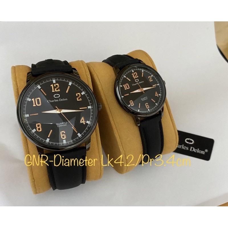 Jual jam tangan couple charles delon rubber original anti air sudah ...