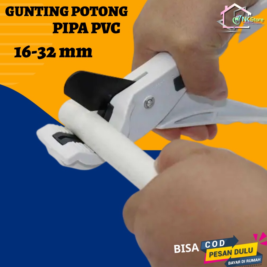 Jual Gunting Alat Pemotong Potong Pipa PVC Paralon 16-32 mm | Shopee ...