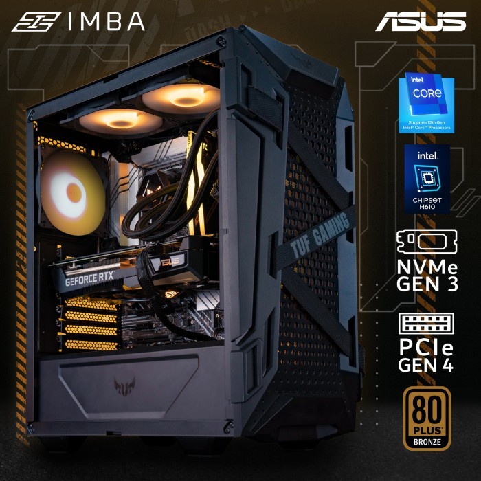 Jual ASUS x IMBA | i5-12400F | GTX 1660 SUPER | 8GB | NVMe | Early 2022 | Shopee Indonesia