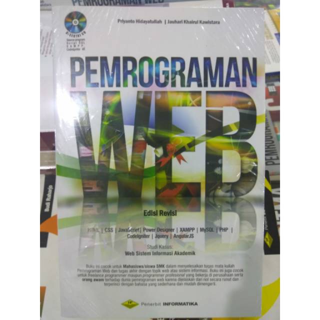 Jual Pemrograman Web Html Css Javascript Power Designer Xampp Mysql Php Codeigniter
