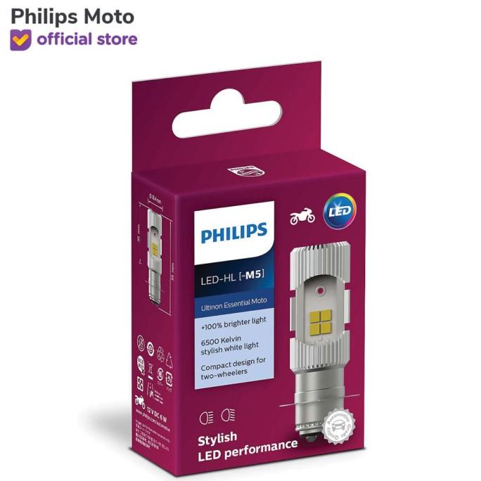 Jual ULTINON LED ( M5 ) DC 6500K KAKI 1 11163UEMX1 BOLA LAMPU MOTOR ...