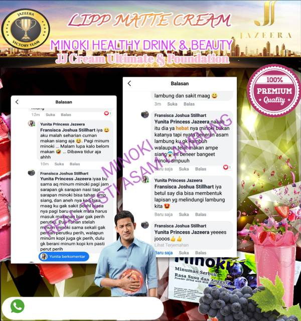 Jual Minoki minuman herbal kaya manfaat | Shopee Indonesia