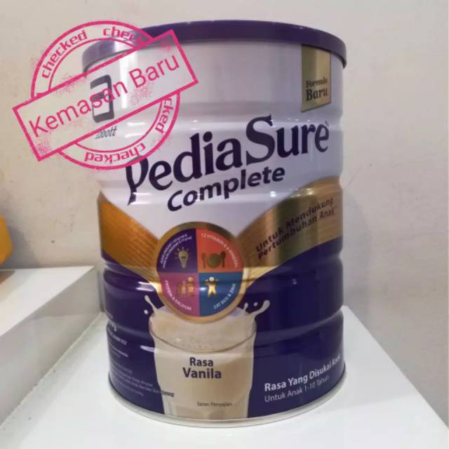 Jual PEDIASURE COMPLETE VANILA / MADU {850GRAM} | Shopee Indonesia