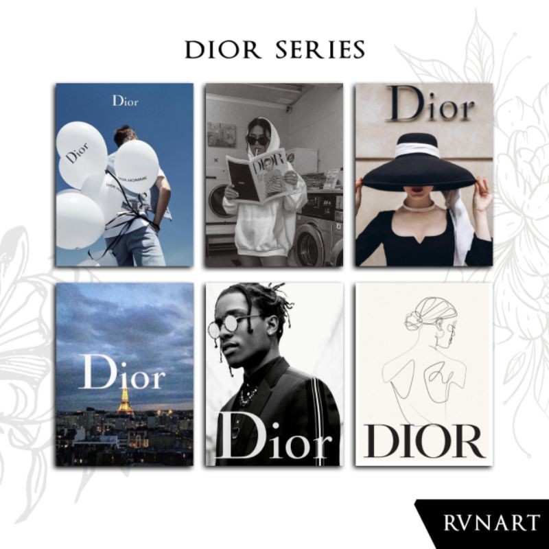 Jual Magazine cover/Poster luxury branded fashion (Dior Series ...