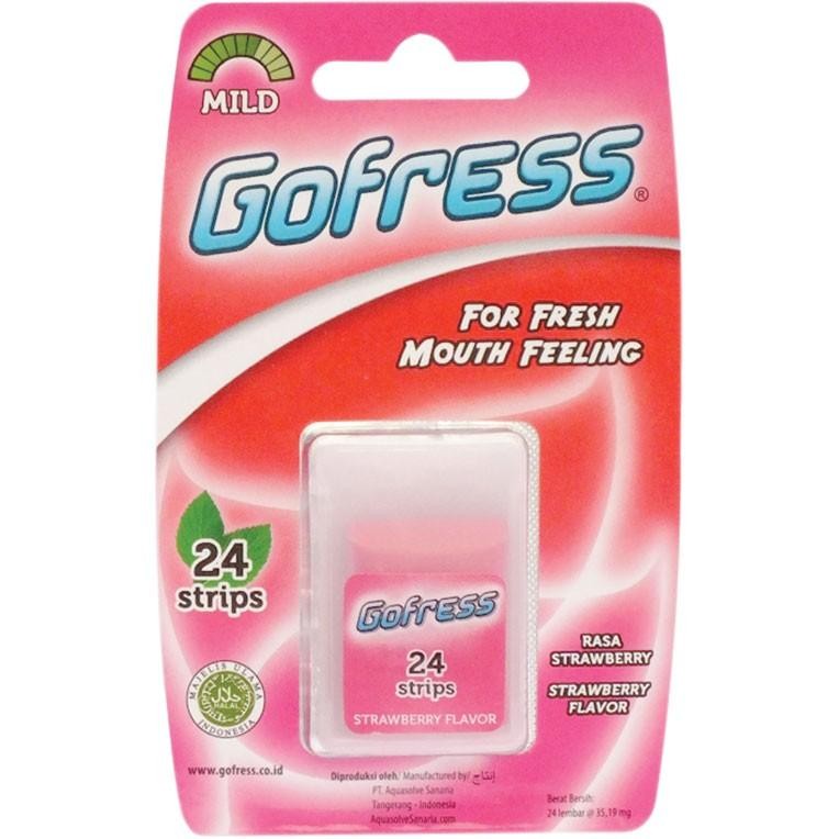 Jual Gofress Permen Strawberry 24 s | Shopee Indonesia