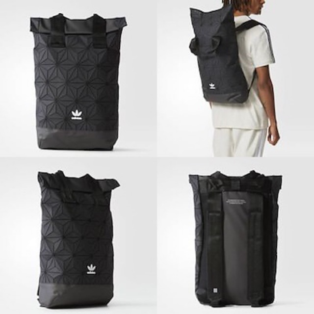 Jual Adidas X Issey Miyake 3D Roll Up Backpack Black | Shopee Indonesia