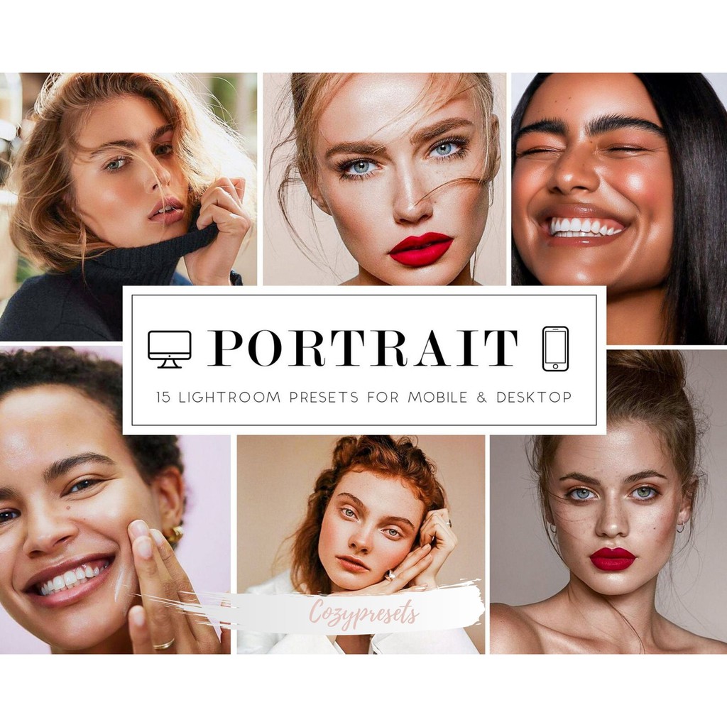 Jual PORTRAIT 15 Lightroom Presets Bundle (PD) | Shopee Indonesia