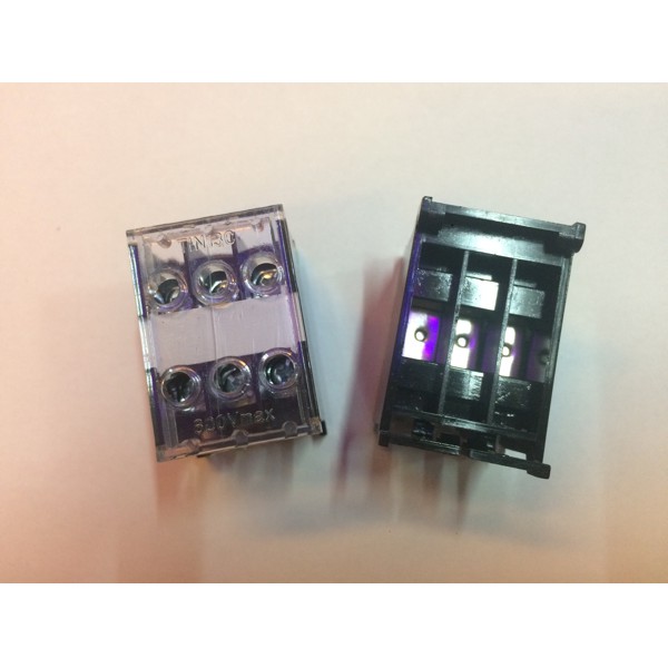 Jual Terminal Block / Terminal Blok / TB IN-30 50A 3P | Shopee Indonesia