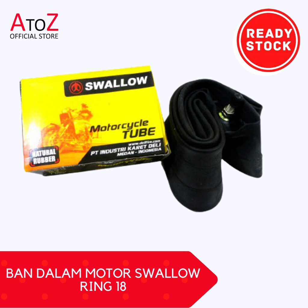 Jual BAN DALAM MOTOR SWALLOW - BAN DALAM SEPEDA MOTOR RING 18 SWALLOW | Shopee Indonesia