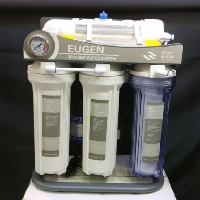 Jual Mesin RO Filter Air Minum Eugen Reverse Osmosis Standing RO ...