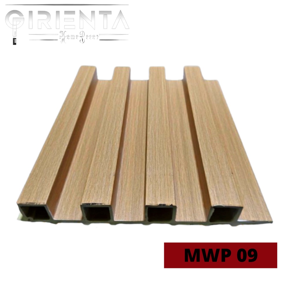 Jual WPC kisi-kisi Hiasan Dinding/Wall Panel WPC Modern 2.95m x 16cm/Wall Panel PVC Kayu Wood ...