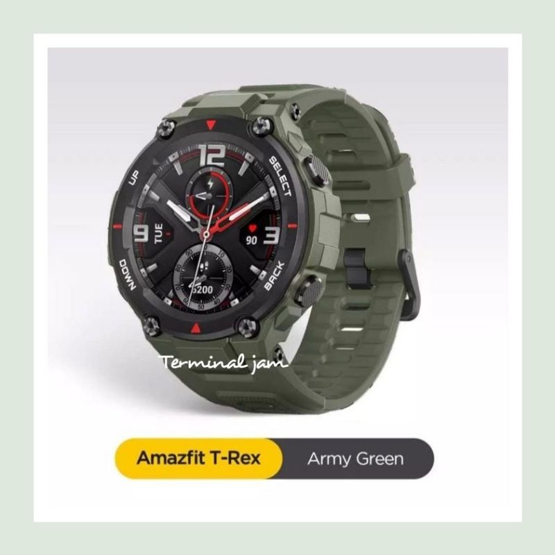 Jual amazfit T rex smartwatch military standard garansi resmi | Shopee Indonesia