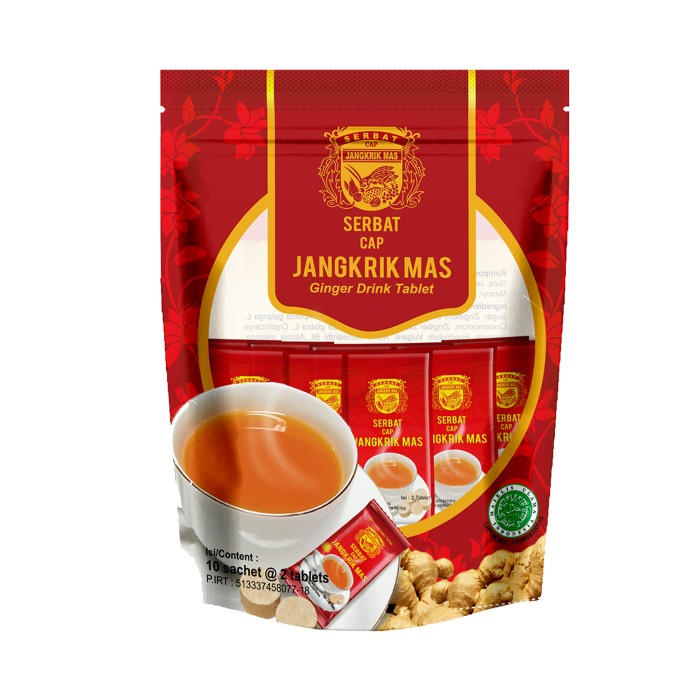 Jual tradisional-minuman- serbat jahe cap jangkrik mas - rasa original ...