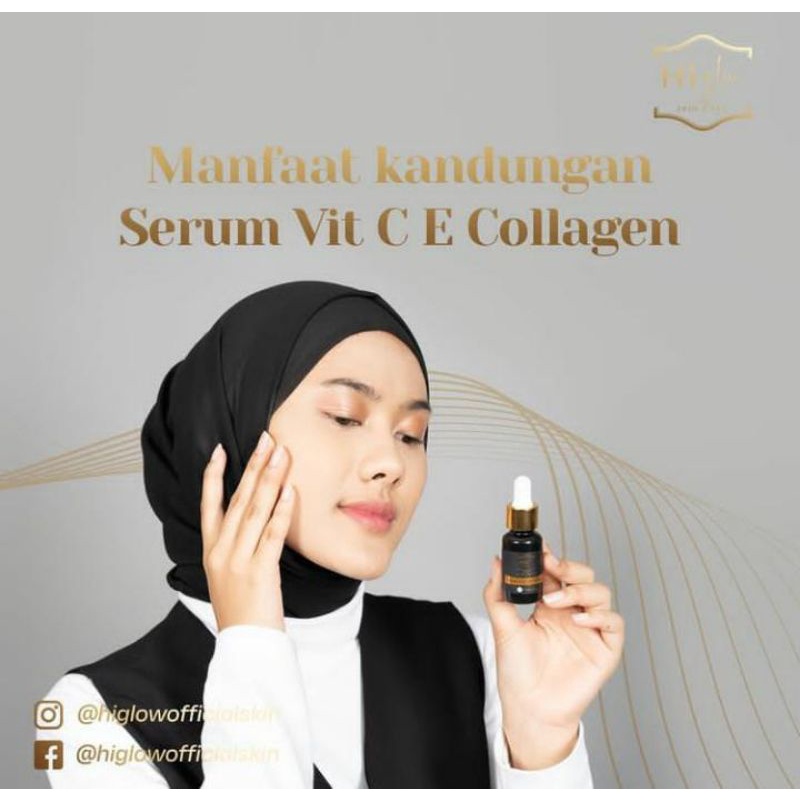 Jual SERUM SCAR, VIT C,E COLLAGEN, VIT C, E ACNE, Gold, KOJIC COLLAGEN HI GLOW | Shopee Indonesia