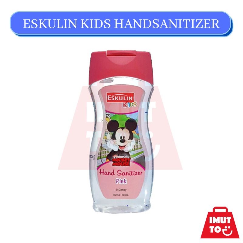 Jual IMUTTO - ESKULIN KIDS HAND SANITIZER 50 ML DISNEY MICKEY MOUSE ...