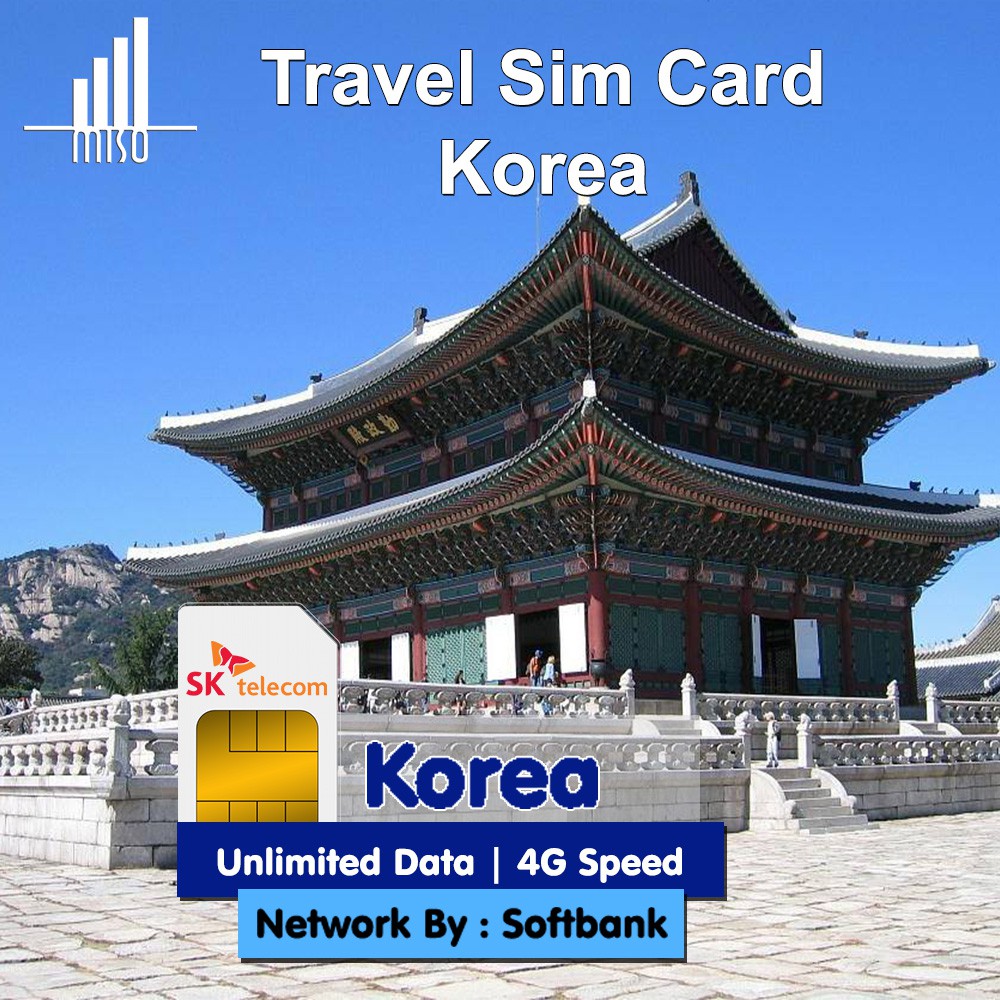 Jual Simcard Korea Kartu Sim Internet Unlimited Data 5 - 30 Hari SK Telecom 4G LTE Termurah ...