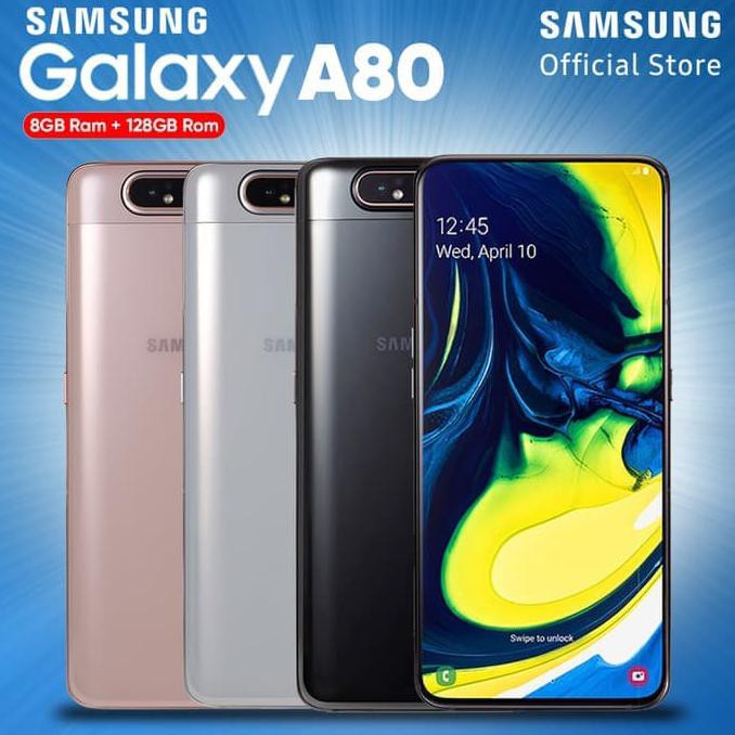 Jual TERMURAH Samsung Galaxy A80 8/128GB Garansi Resmi Samsung Indonesia Sein - GOLD READY STOCK ...