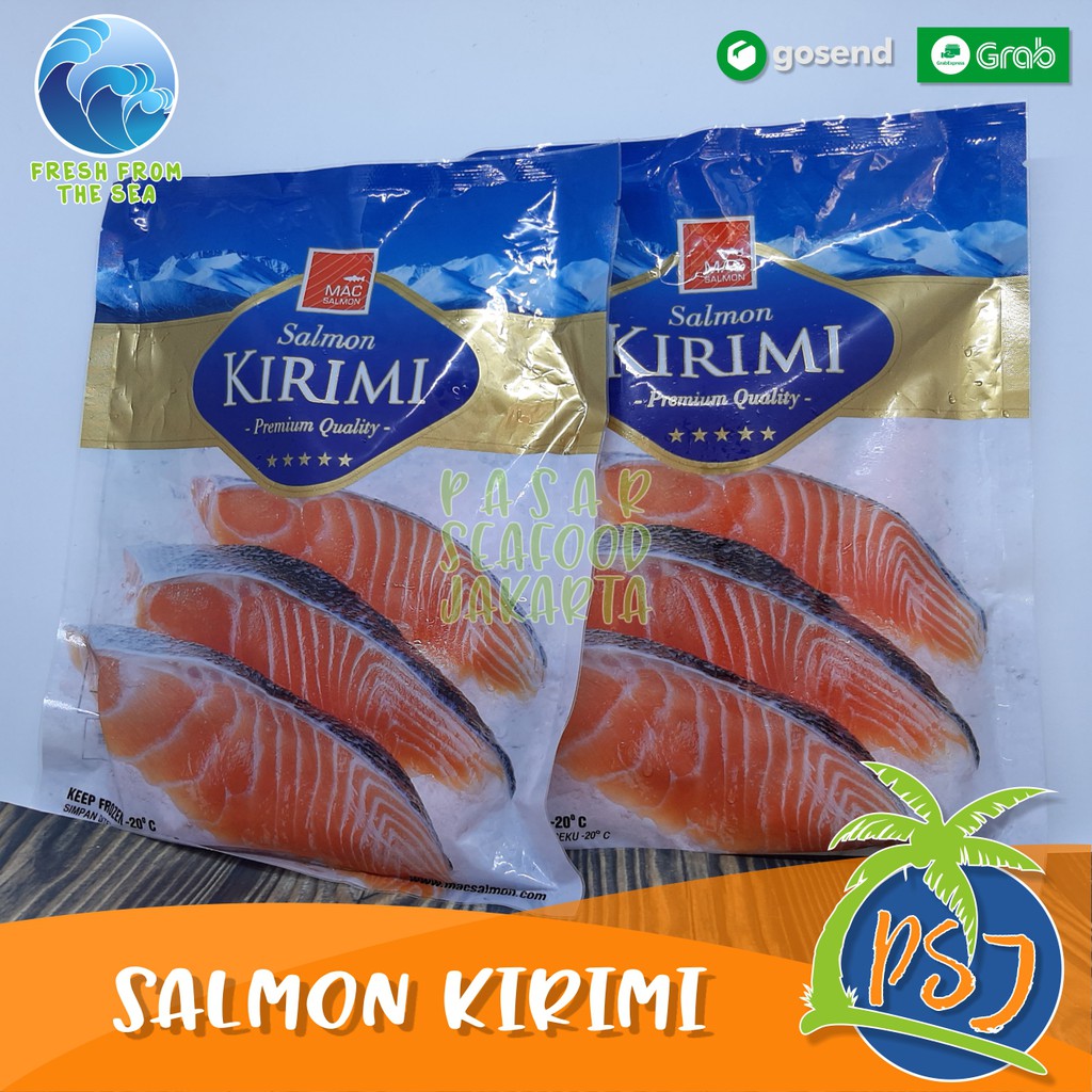 Jual SALMON KIRIMI Salmon FILLET Premium Quality 1Pack (isi 3) | Shopee ...
