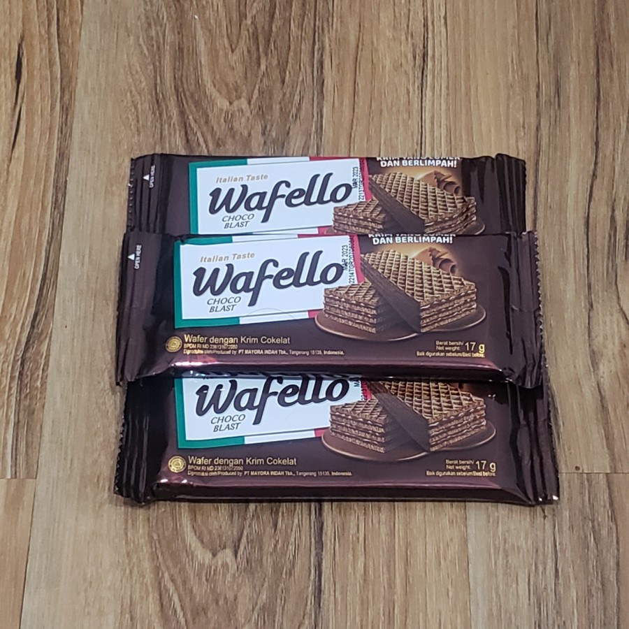 Jual WAFELLO ROMA WAFER 17GRAM [ INI HRGA PER RENCENG ISI 10PC ...