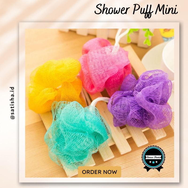 Jual Spons mandi jaring shower puff bath sponge | Shopee Indonesia