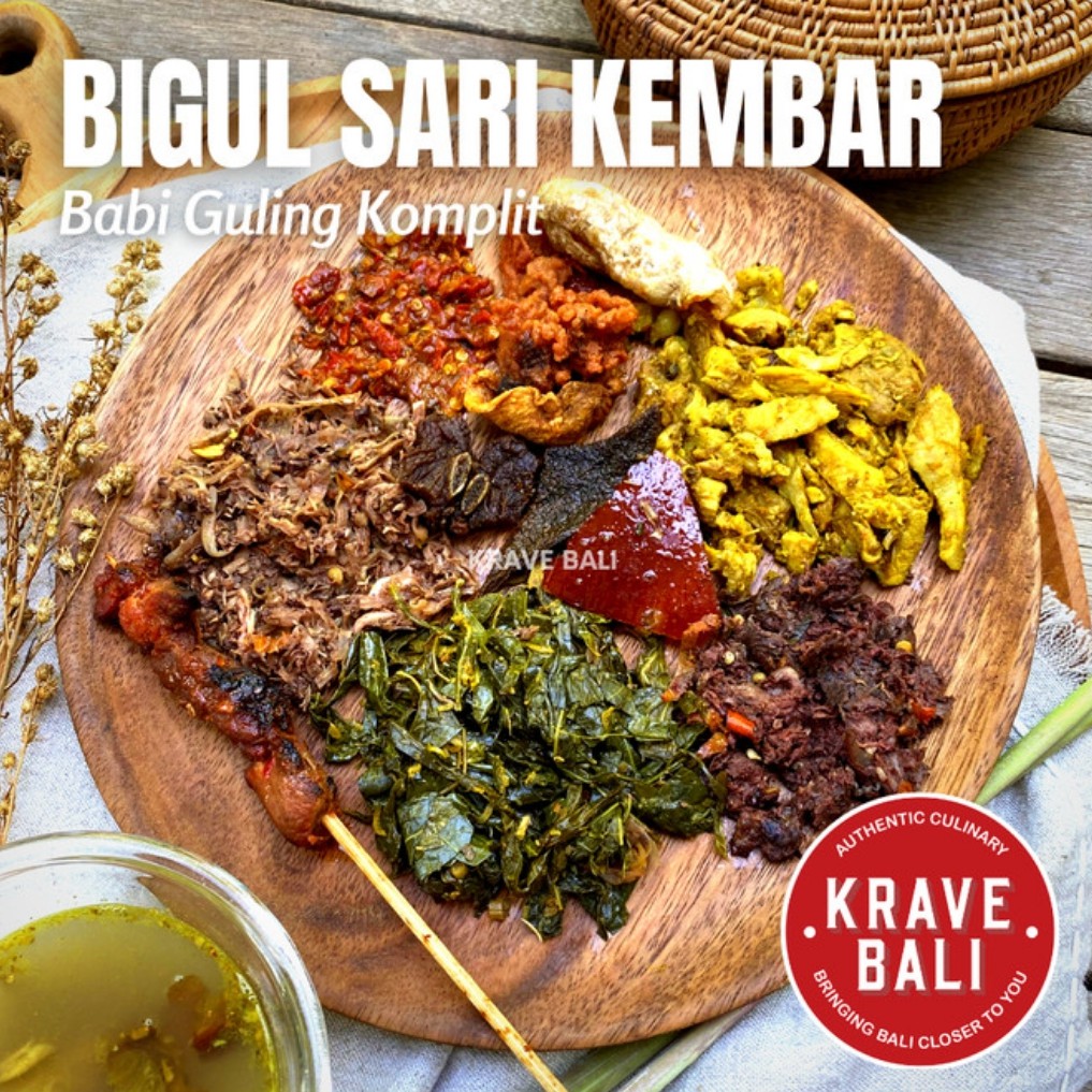 Jual Bigul Sari Kembar Babi Guling Komplit 300 Gram - Makanan Khas Bali ...