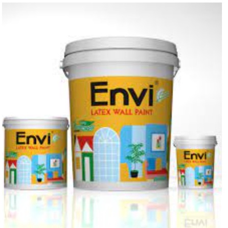 Jual CAT TEMBOK INTERIOR ENVI 5KG MIXING WARNA STEM 80712G | Shopee ...