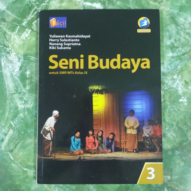 Jual Buku bekas original : Seni Budaya untuk SMP/MTs kelas IX by Facil | Shopee Indonesia
