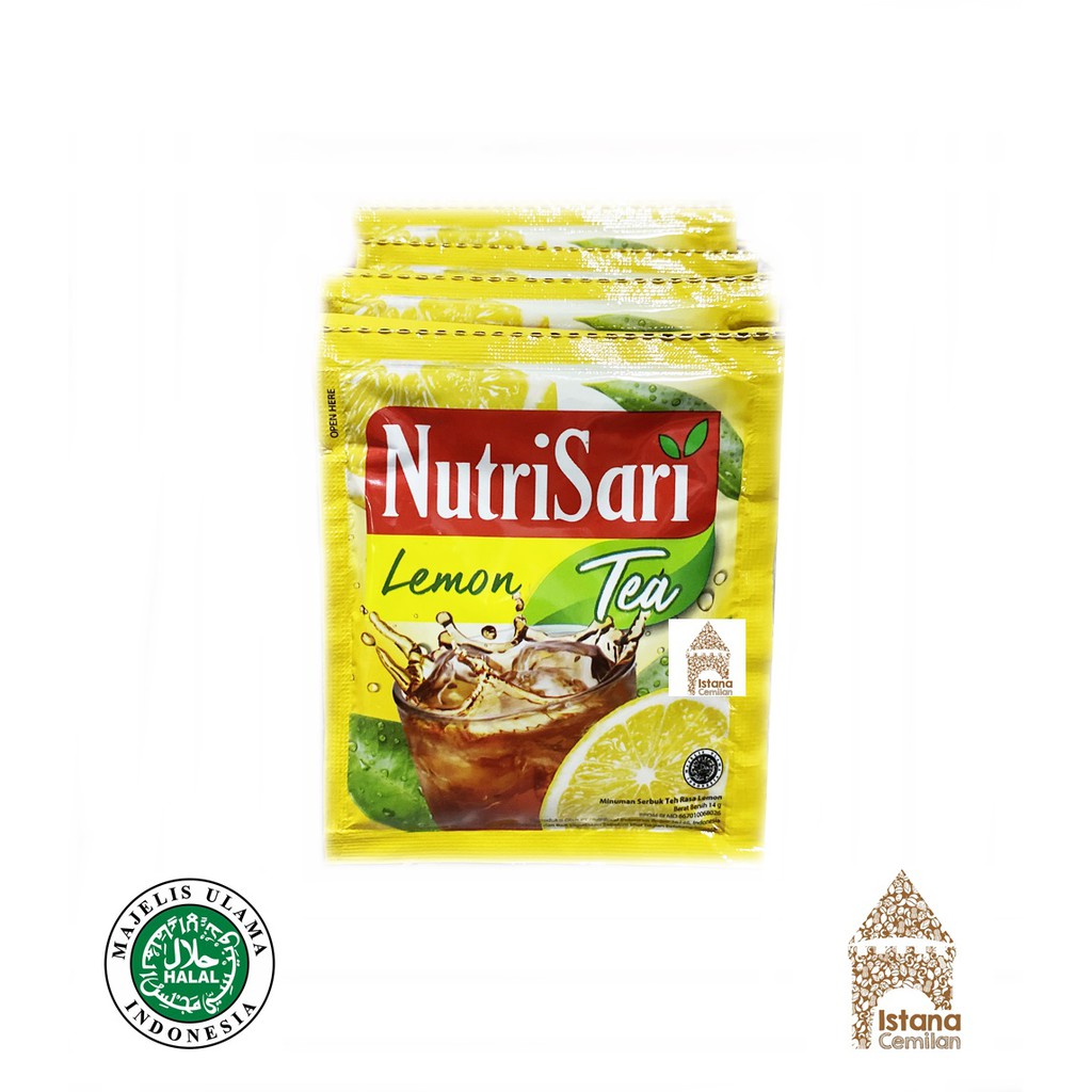 Jual Nutri Sari Lemon Tea / Teh (isi 10 pcs) | Shopee Indonesia