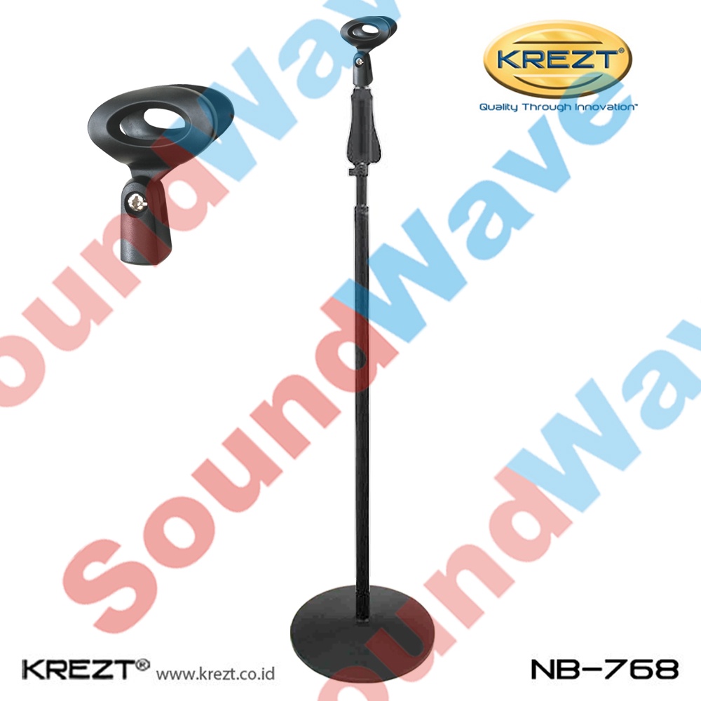 Jual ORIGINAL KREZT NB 768 STAND MIC STRAIGHT BOTTOM BULAT | STAND ...
