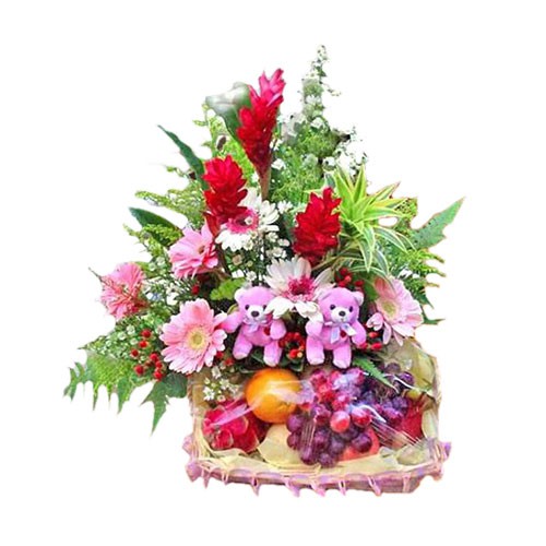 Jual Parcel Buah Bunga Parsel Buah Segar Paket Parcel Buah Keranjang ...