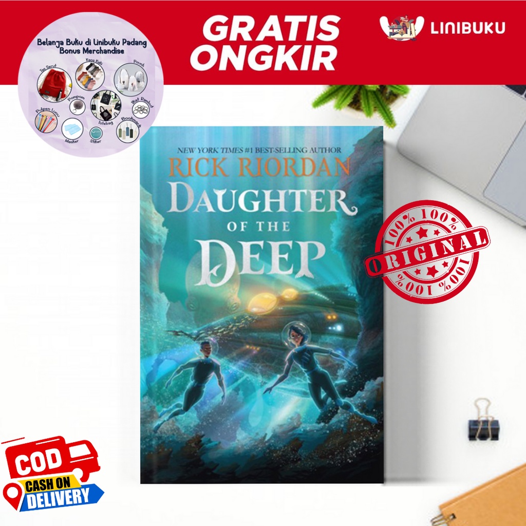 Jual Buku Daughter Of The Deep karya Rick Riordan | Shopee Indonesia