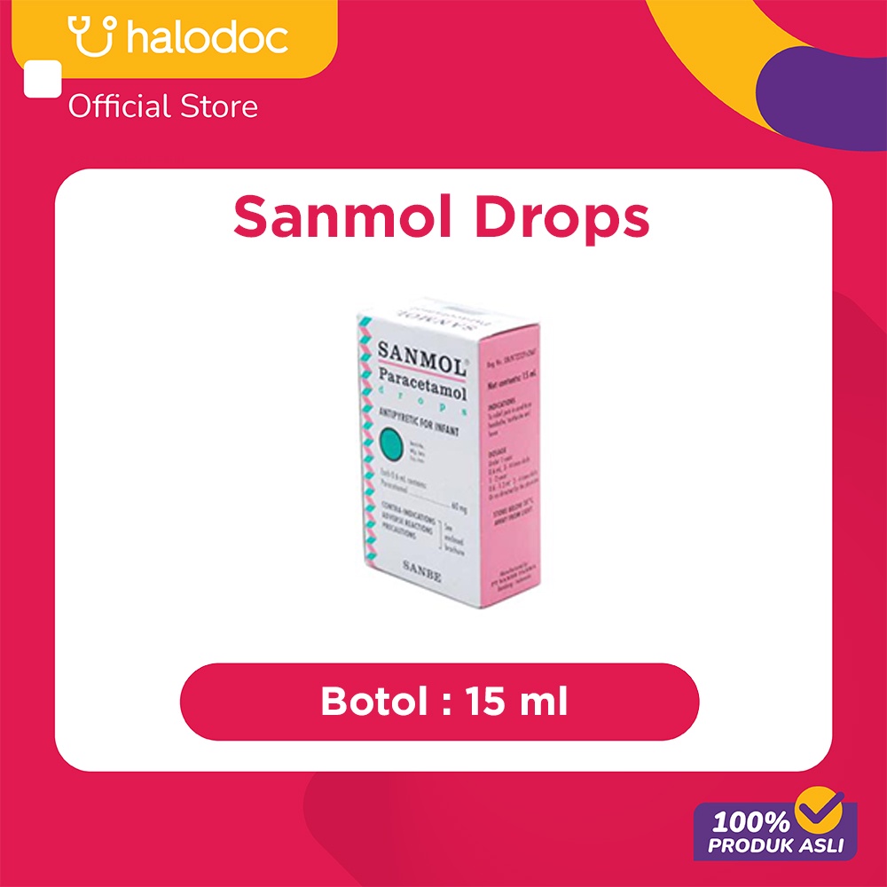 Jual Sanmol Drops 15 ml | Shopee Indonesia
